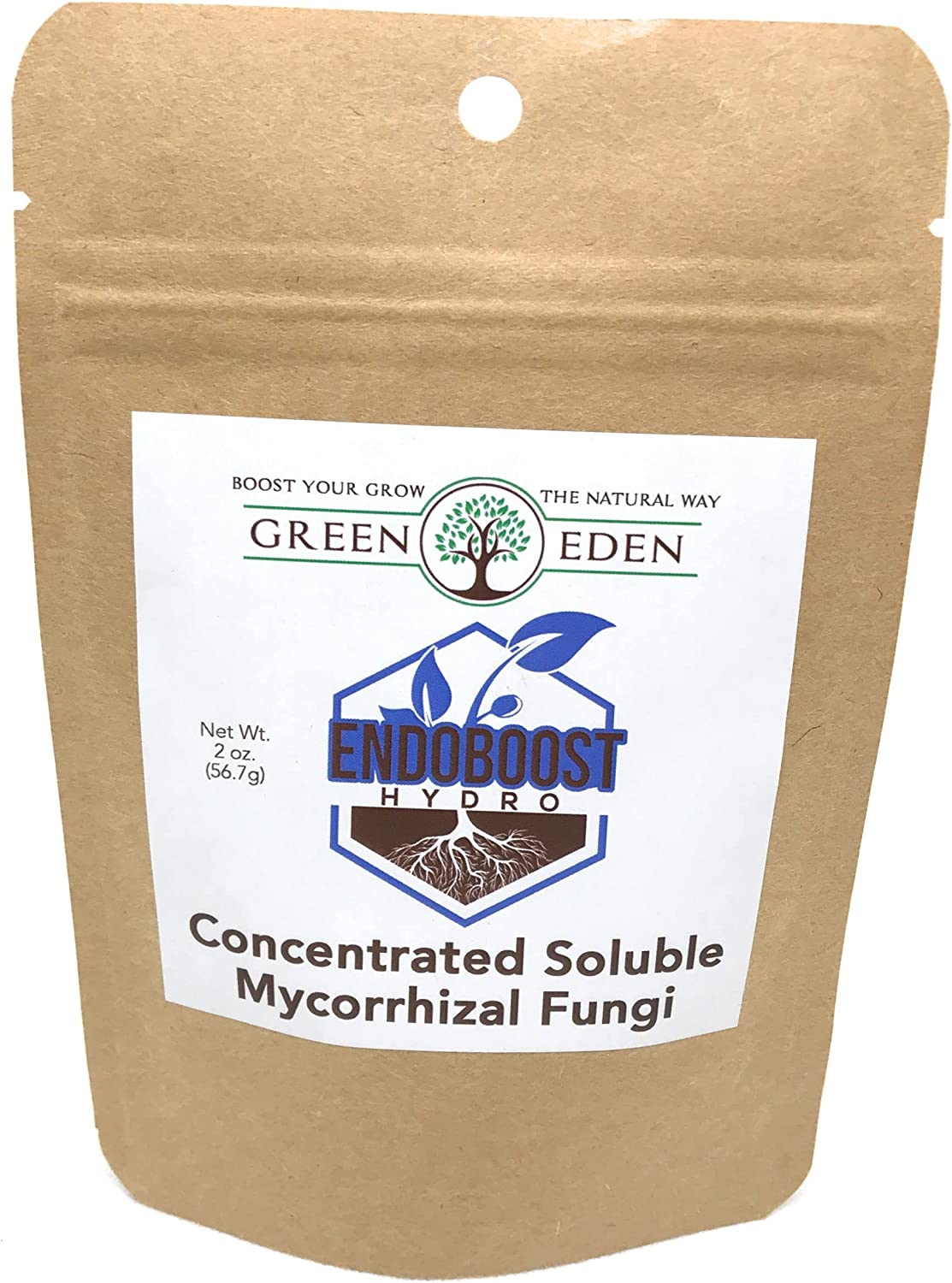 GreenEden EndoBoost Hydro Soluble Mycorrhizal Fungi (7 Species) - Makes ...