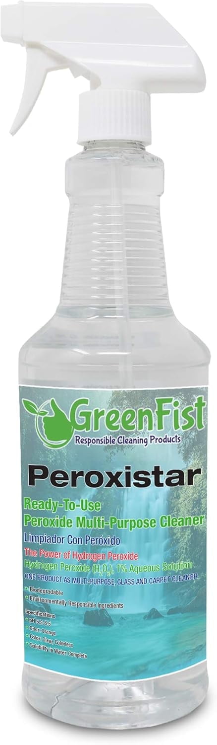 GreenFist Hydrogen Peroxide All Purpose Surface (Glass, Carpet,Stain ...