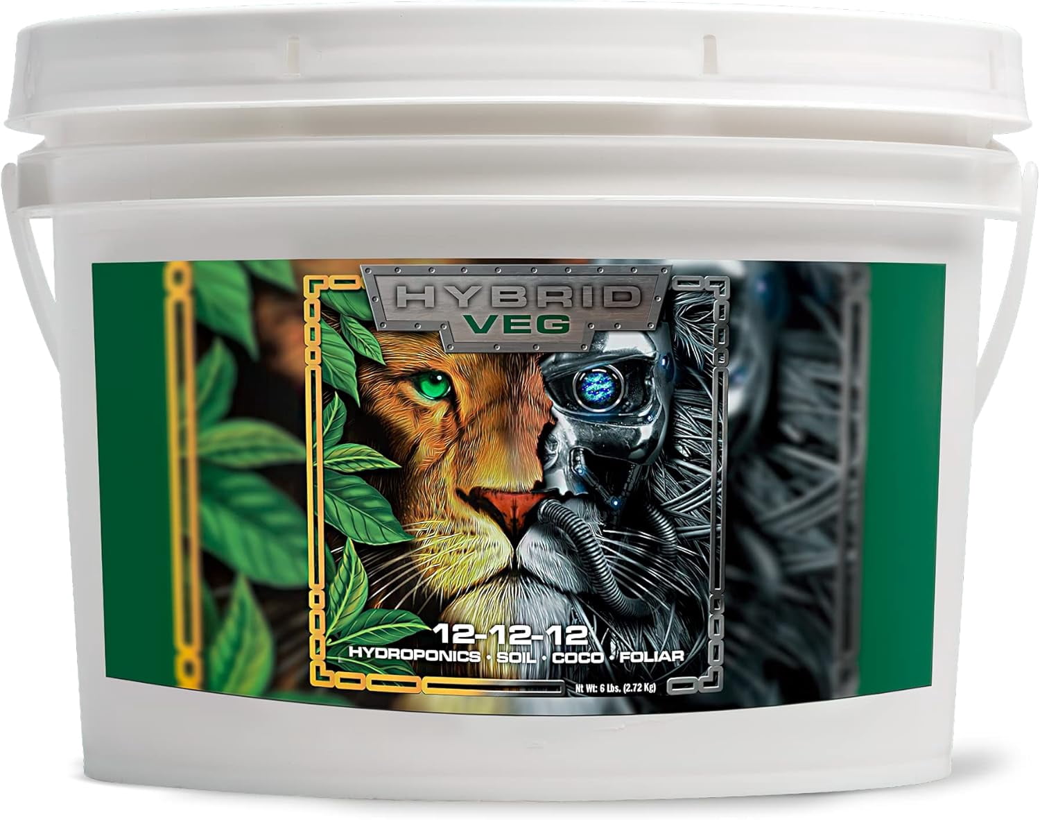 GreenGro Hybrid Veg, Water-Soluble Fertilizer for , Highly Concentrated ...