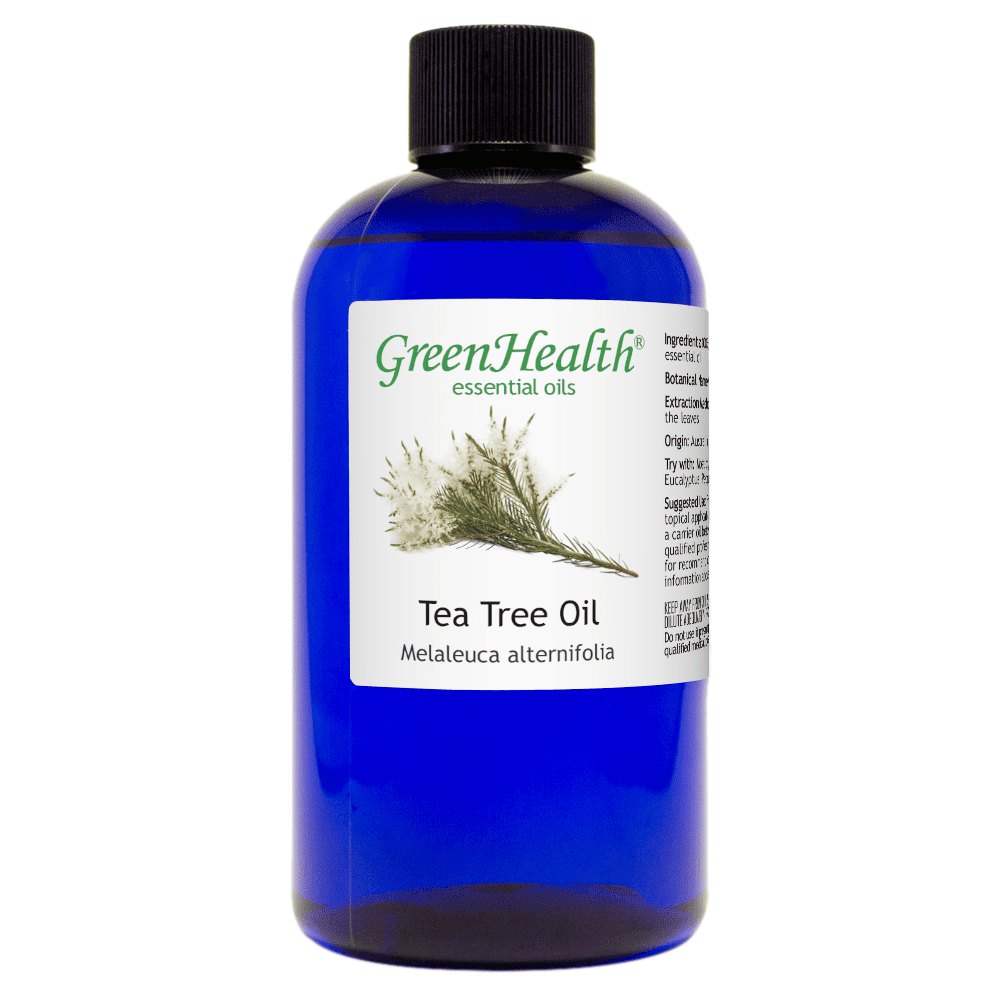 Green Health Tea Tree Essential Oil 8 fl oz 100% Pure Undiluted Steam ...