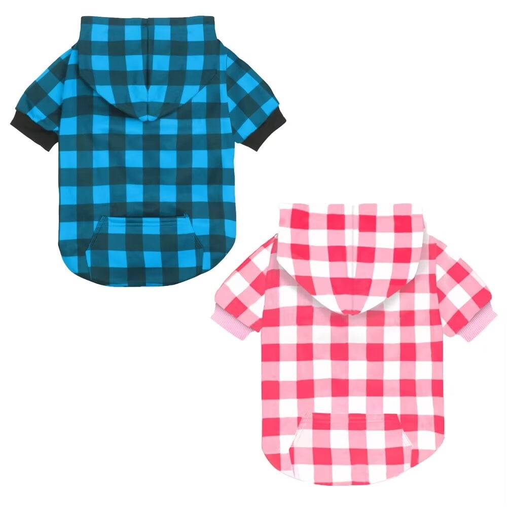 GreenJoy 2 PCS Dog Hoodie Sweatshirt Sweater for Extra Small Dogs Cat ...
