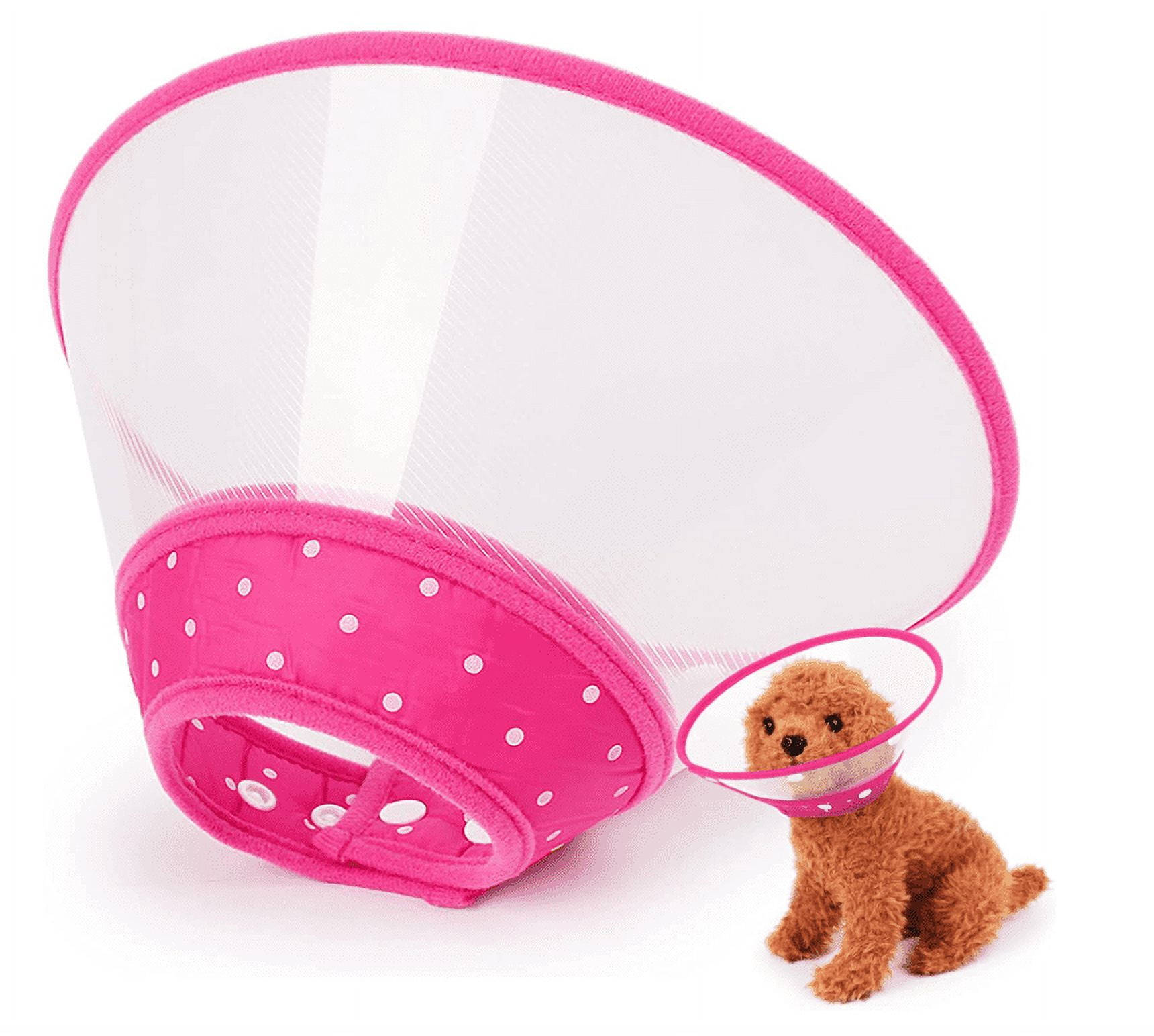 GreenJoy Cat Cone, Adjustable Recovery Pet Cone, 4 inch PVC Lightweight ...