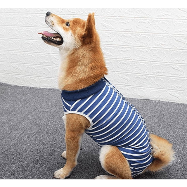GreenJoy Recovery Suit for Dog, Cat Abdominal Wounds, Pet Surgery ...