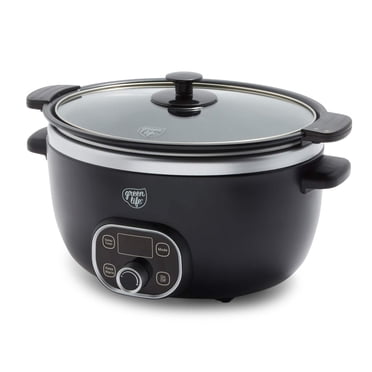 Beautiful 2 qt Slow Cooker Set, 2-Pack, White Icing and Merlot by Drew ...