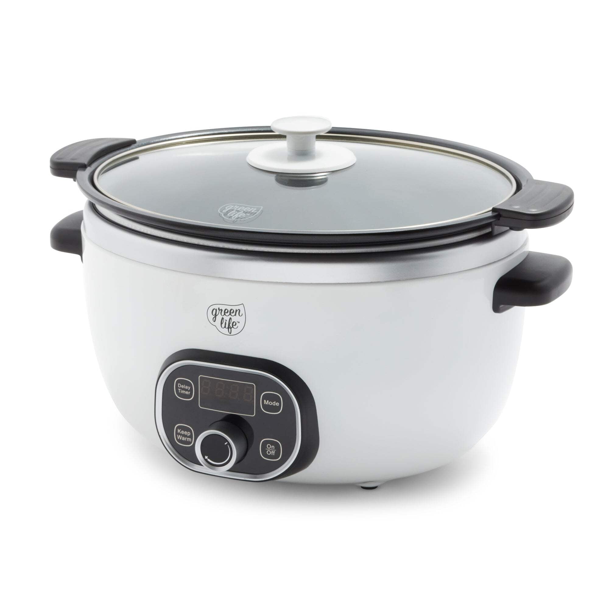 GreenLife Healthy Duo Slow Cooker | White - Walmart.com