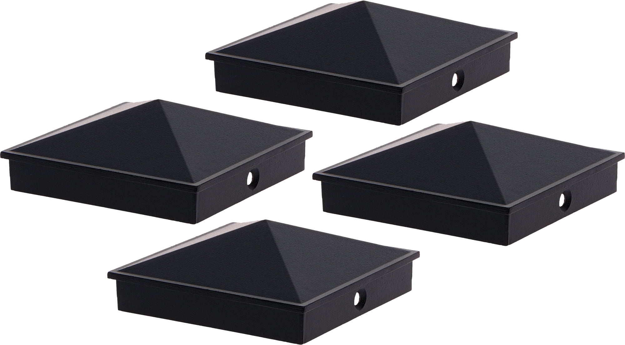 GreenLighting 4x4 Aluminum Pyramid Post Cap Cover for Nominal Wood ...