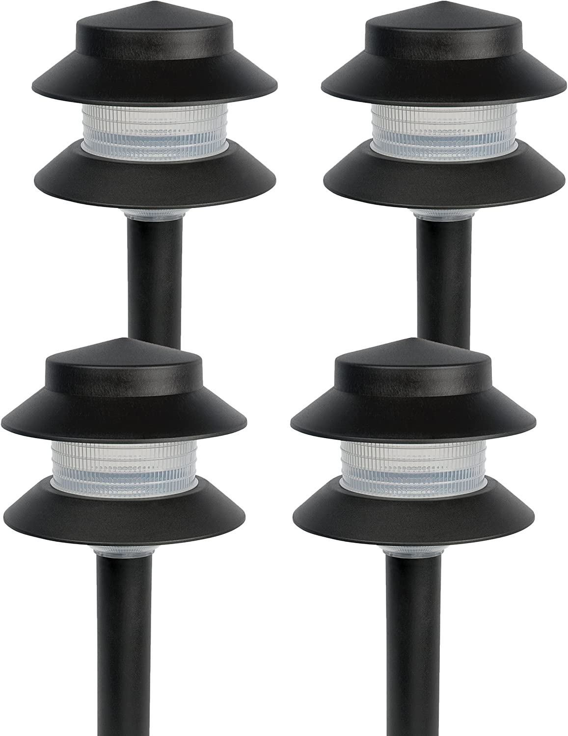 GreenLighting Paradise Low Voltage Landscape Pathway Lights - 2 Tier ...