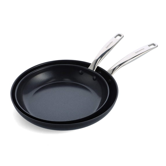 GreenPan, Frypan Set, 10" and 12" Ceramic Nonstick, Hard Anodized ...