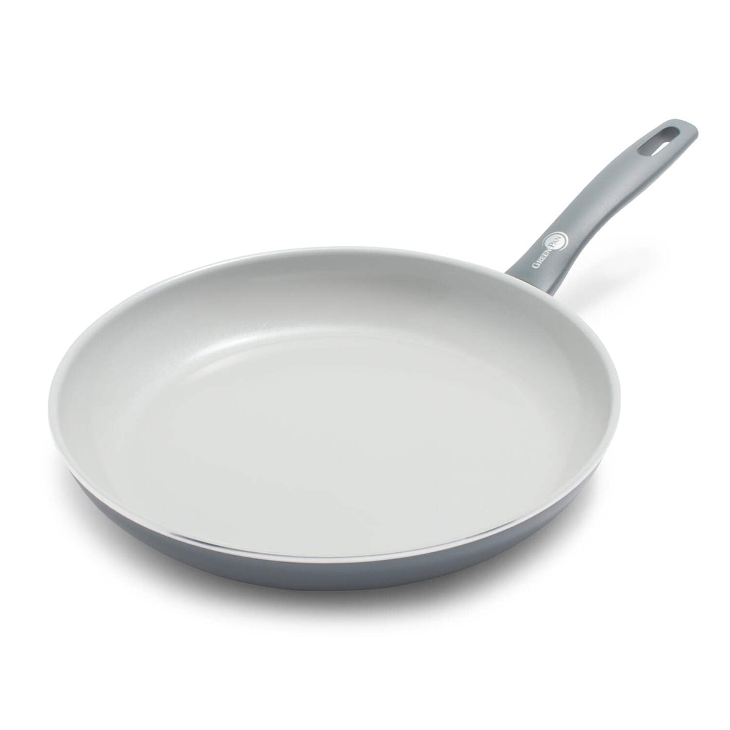 GreenPan Dover Ceramic Nonstick 12" Frypan | Charcoal Gray - Walmart.com
