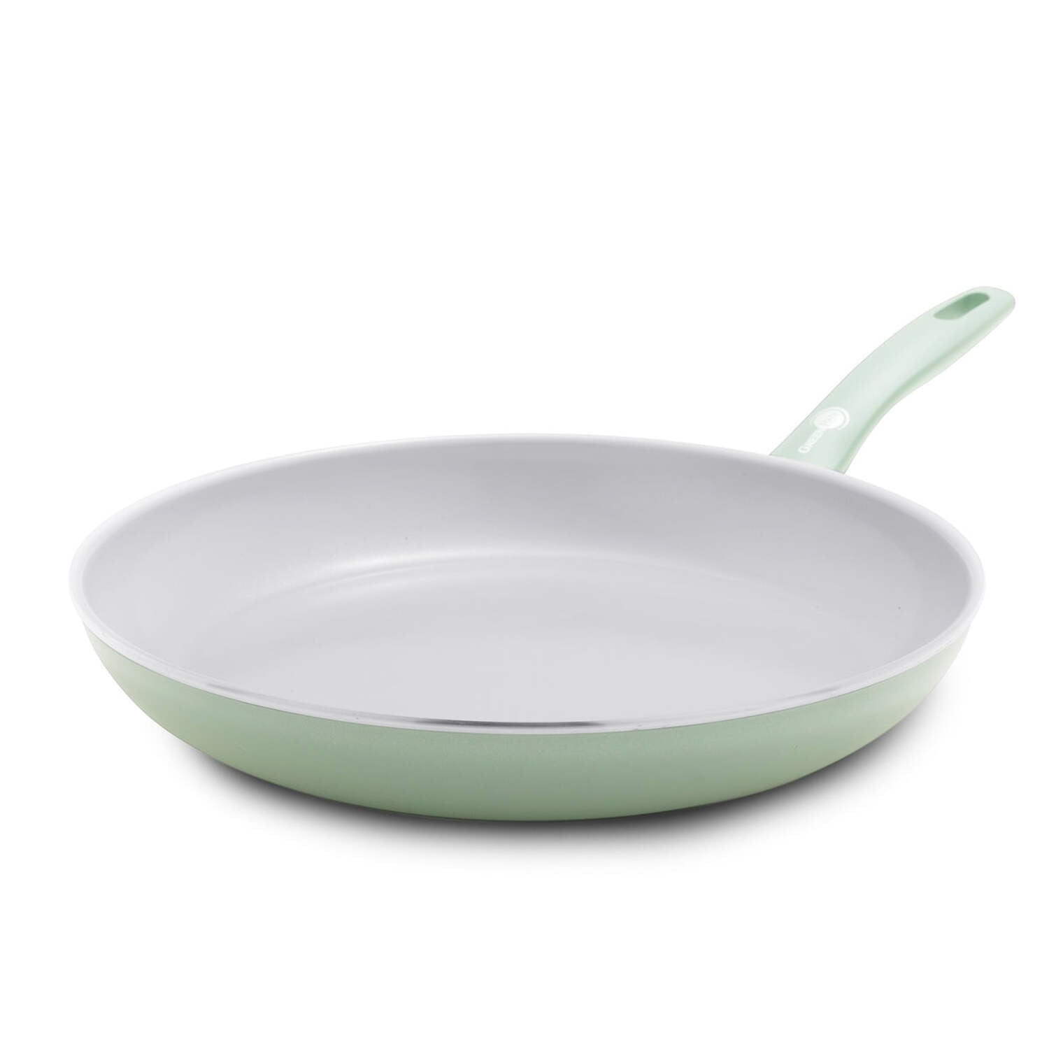 GreenPan Dover Ceramic Nonstick 12" Frypan | Pastel Green - Walmart.com