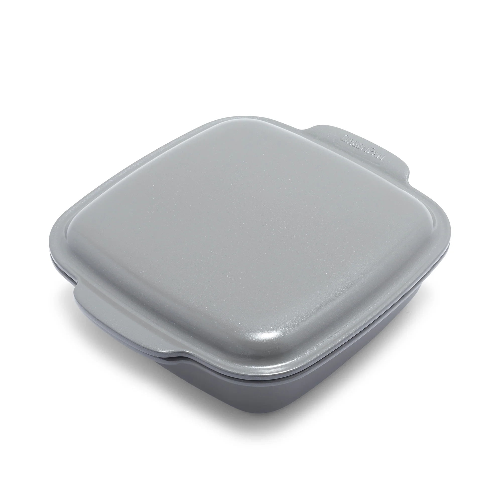 GreenPan Premiere Ovenware Ceramic Nonstick 8" x 8" Square Baker with ...