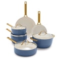 GreenPan Reserve Ceramic Nonstick 10-Piece Cookware Set | Ocean ...