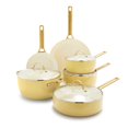 GreenPan Reserve Ceramic Nonstick 10-Piece Cookware Set | Sunrise with ...
