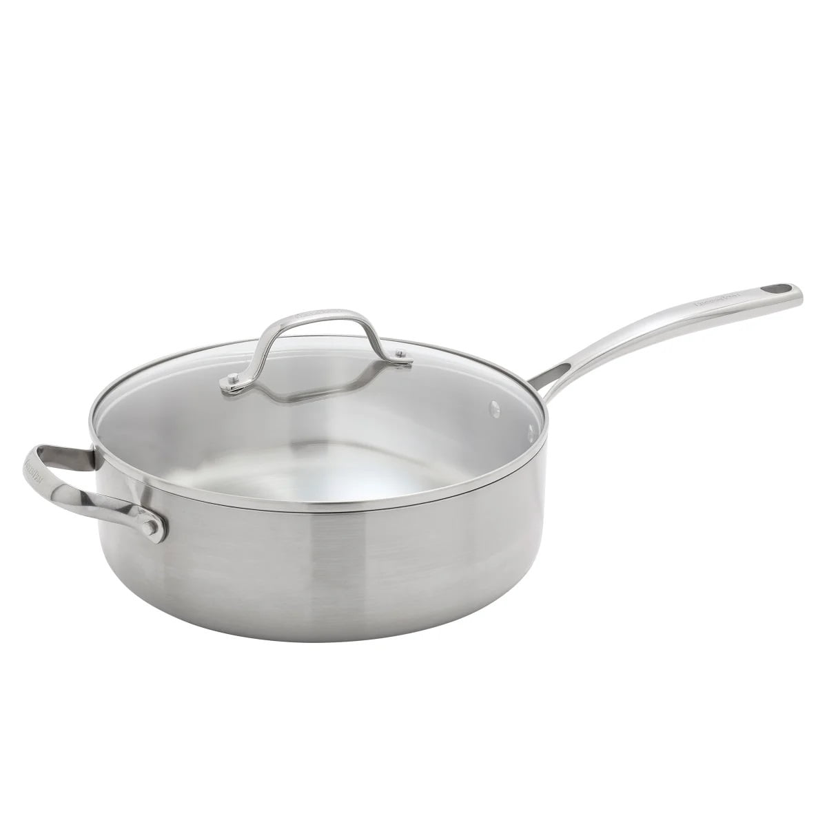 GreenPan Superior 5 Quart Stainless Steel Sauté Pan - Walmart.com