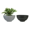 Porto Plant Pots - Matt Black Ceramic Jar Design Plant Pots Indoor ...