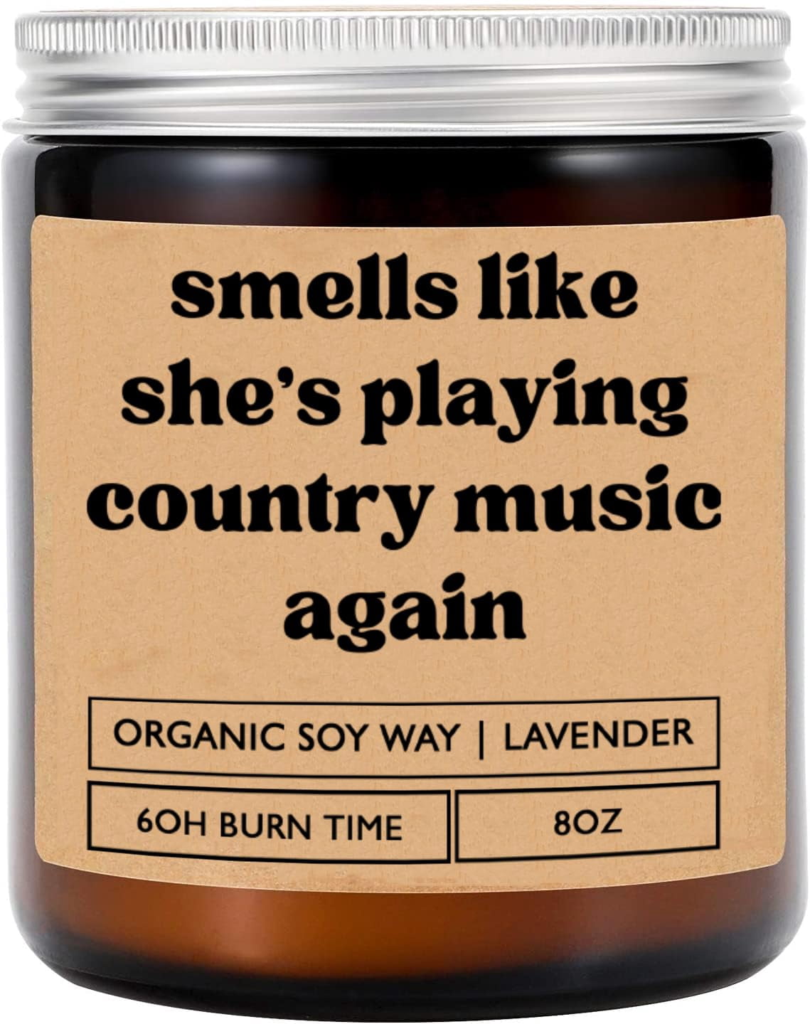 GreenStar Gifts Smells Like She's Playing Country Music Again Candle ...