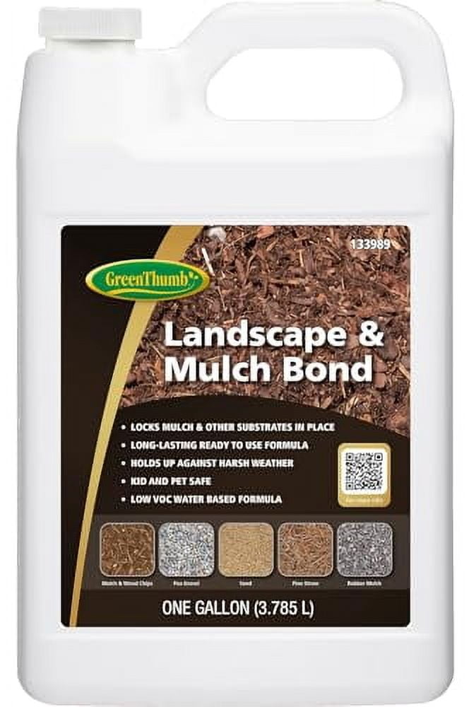 GreenThumb, Landscape and Mulch Bond, Mulch Glue for Landscaping, Rock ...