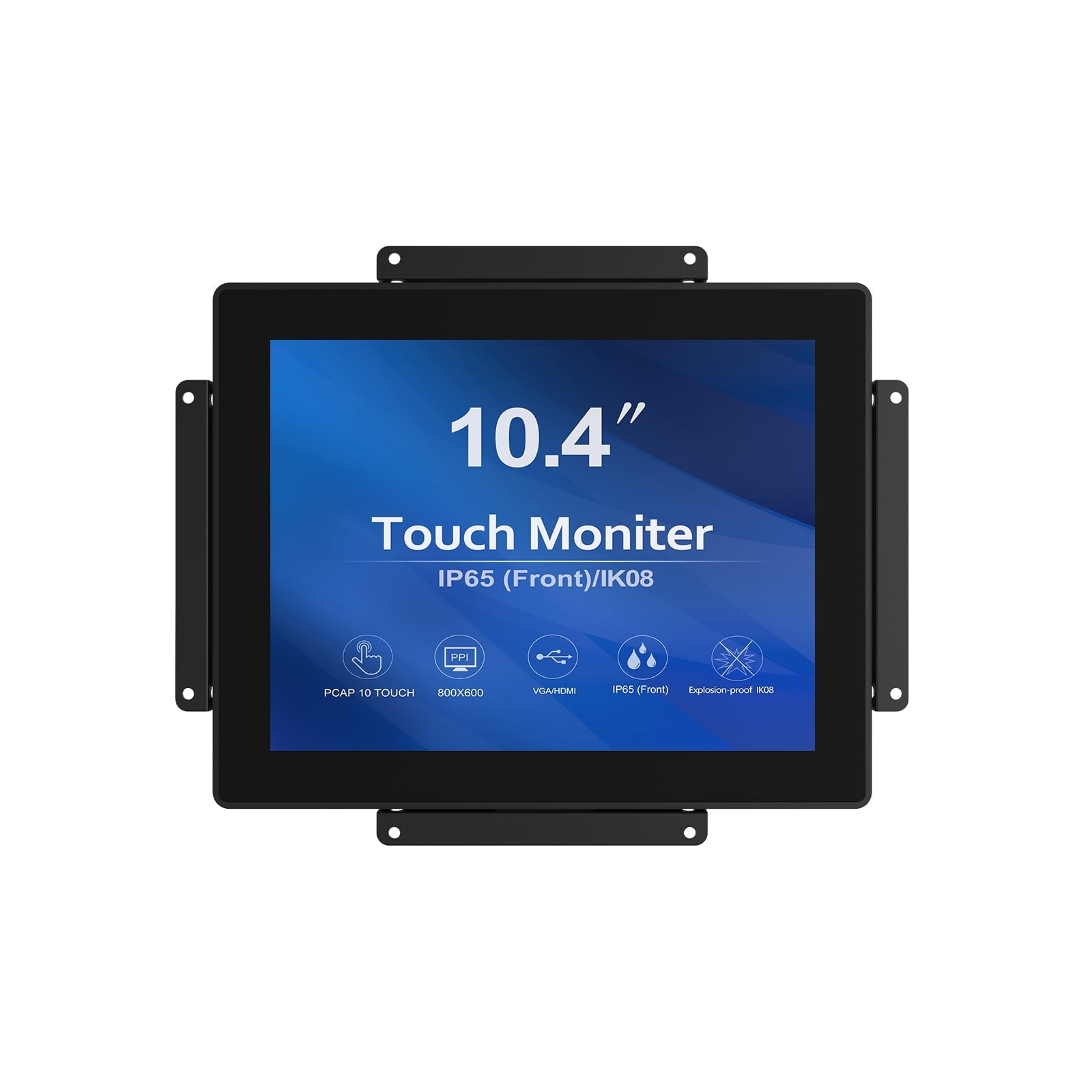GreenTouch 10.4 inch 10 Points Open Frame PCAP Touch Screen LCD Display ...