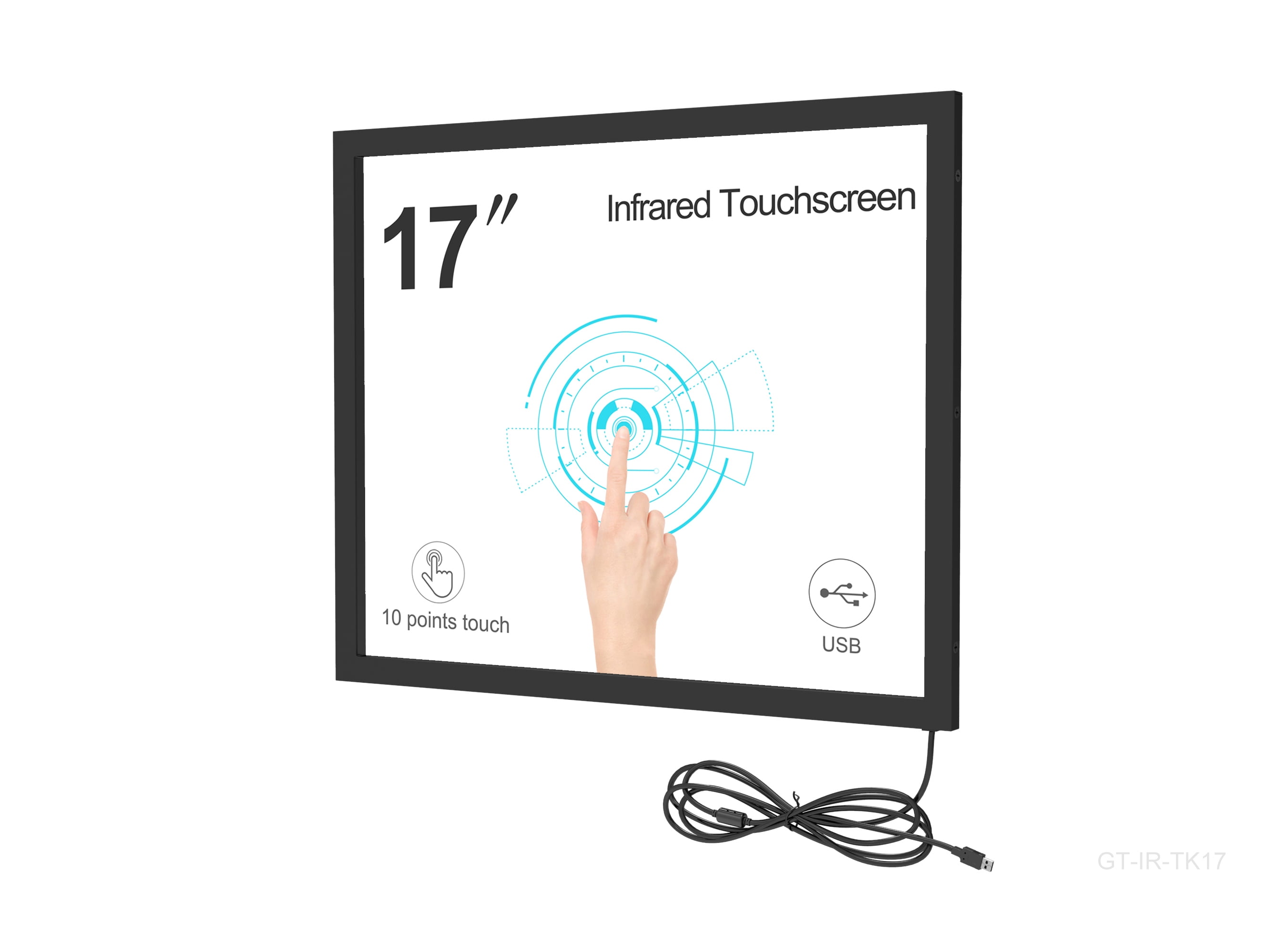 GreenTouch 10 Points 17 Inch Infrared Touch Frame, IR Touch Screen ...