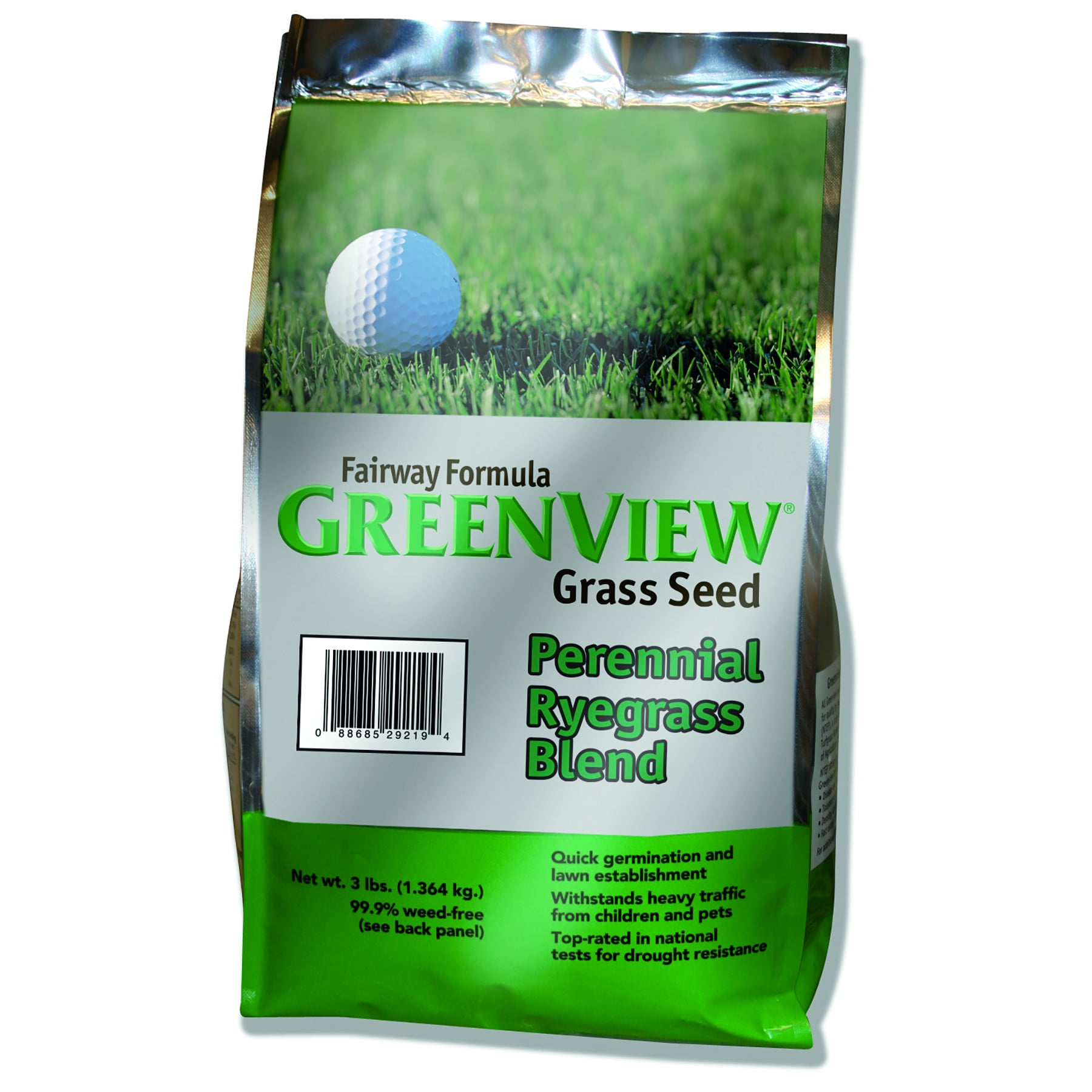 GreenView Fairway Formula Grass Seed Perennial Ryegrass Blend - 3 lbs ...