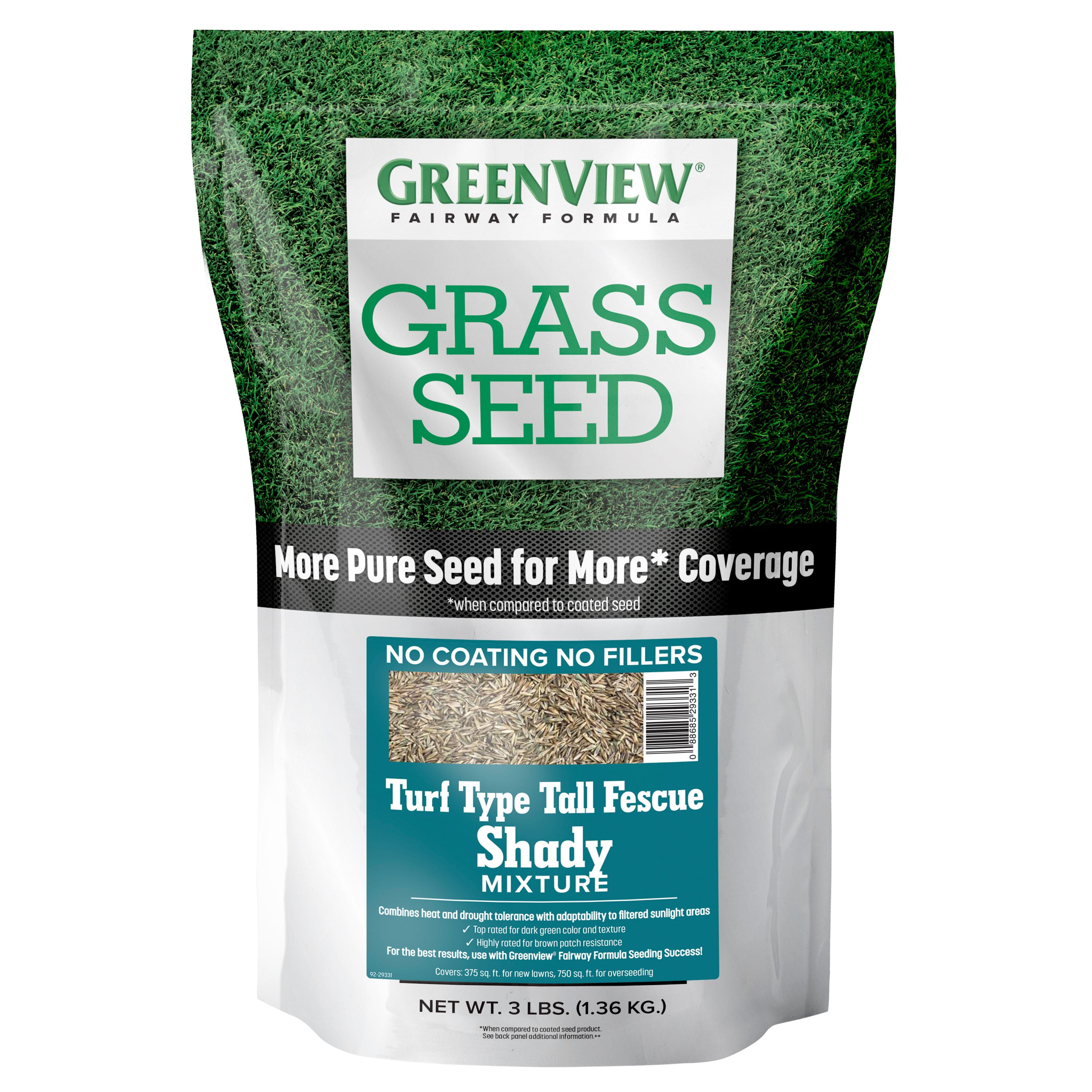 GreenView Fairway Formula Grass Seed Turf Type Tall Fescue Shady ...