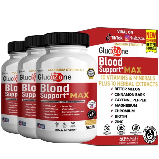 GlucoZone Max | Mood enhancers for ecommerce - Walmart Business Supplies