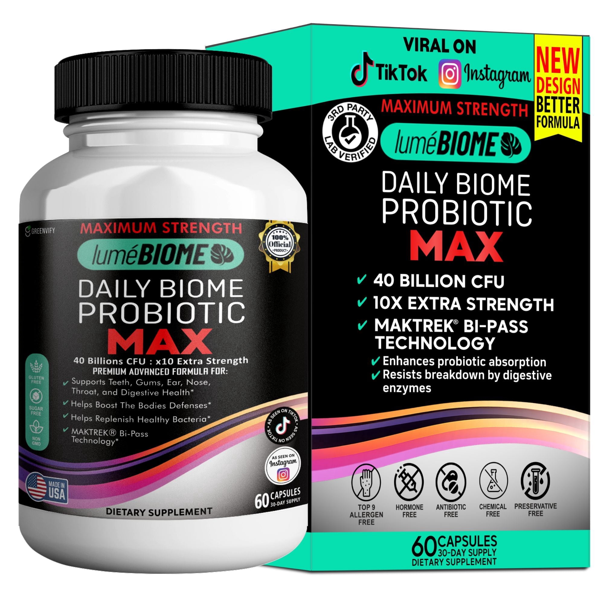 GreenVify Lume Biome Max – Gut & Digestive Wellness Support Formula ...