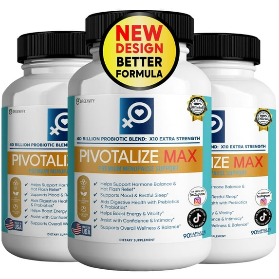 GreenVify Pivotalize Max Menopause Support - Walmart.com