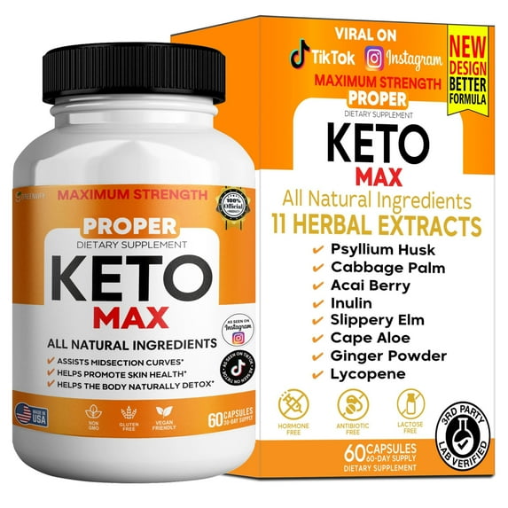 GreenVify Proper Keto Capsules Max – Advanced Metabolic Support Formula ...