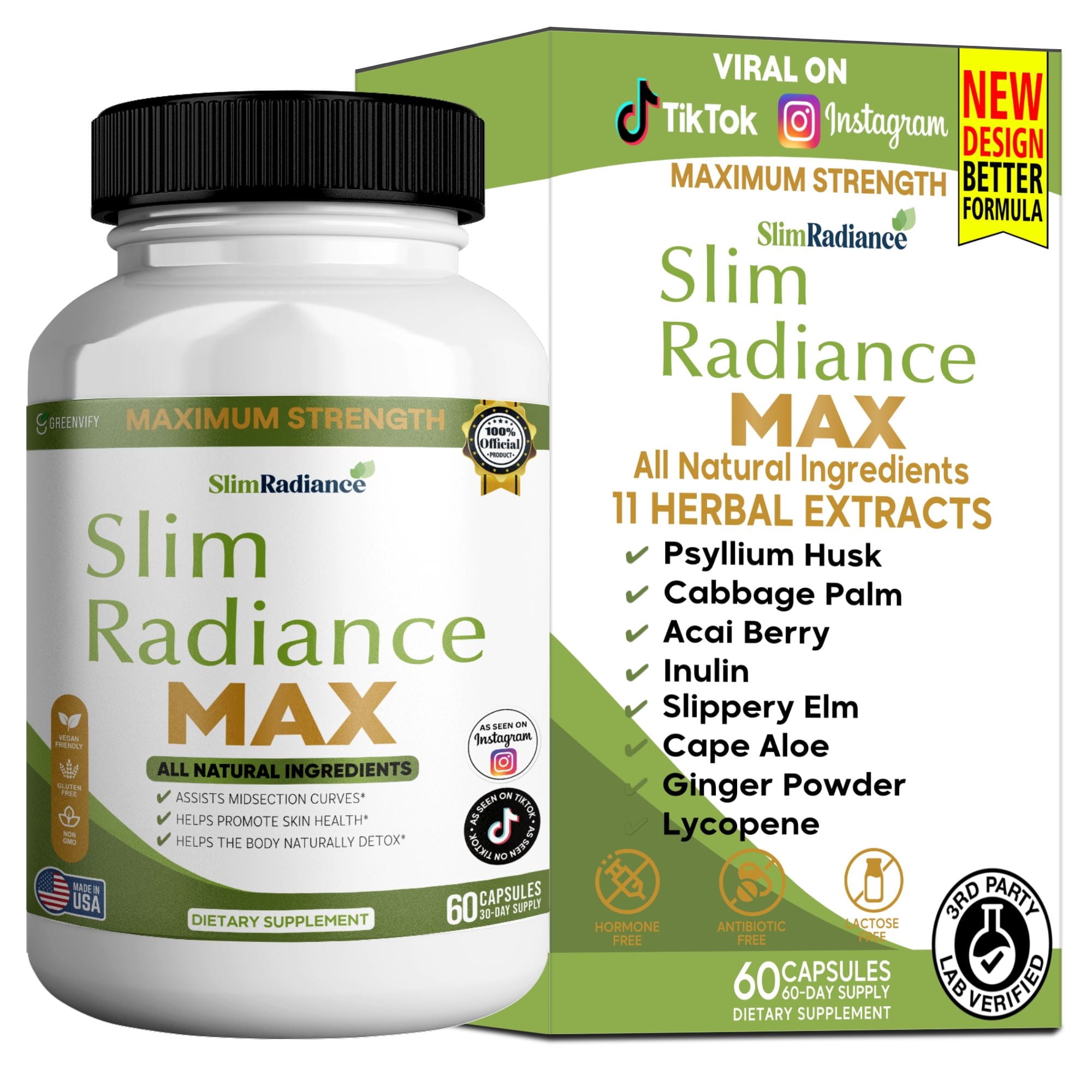 GreenVify SlimRadiance Max – Metabolic & Daily Wellness Support Formula ...