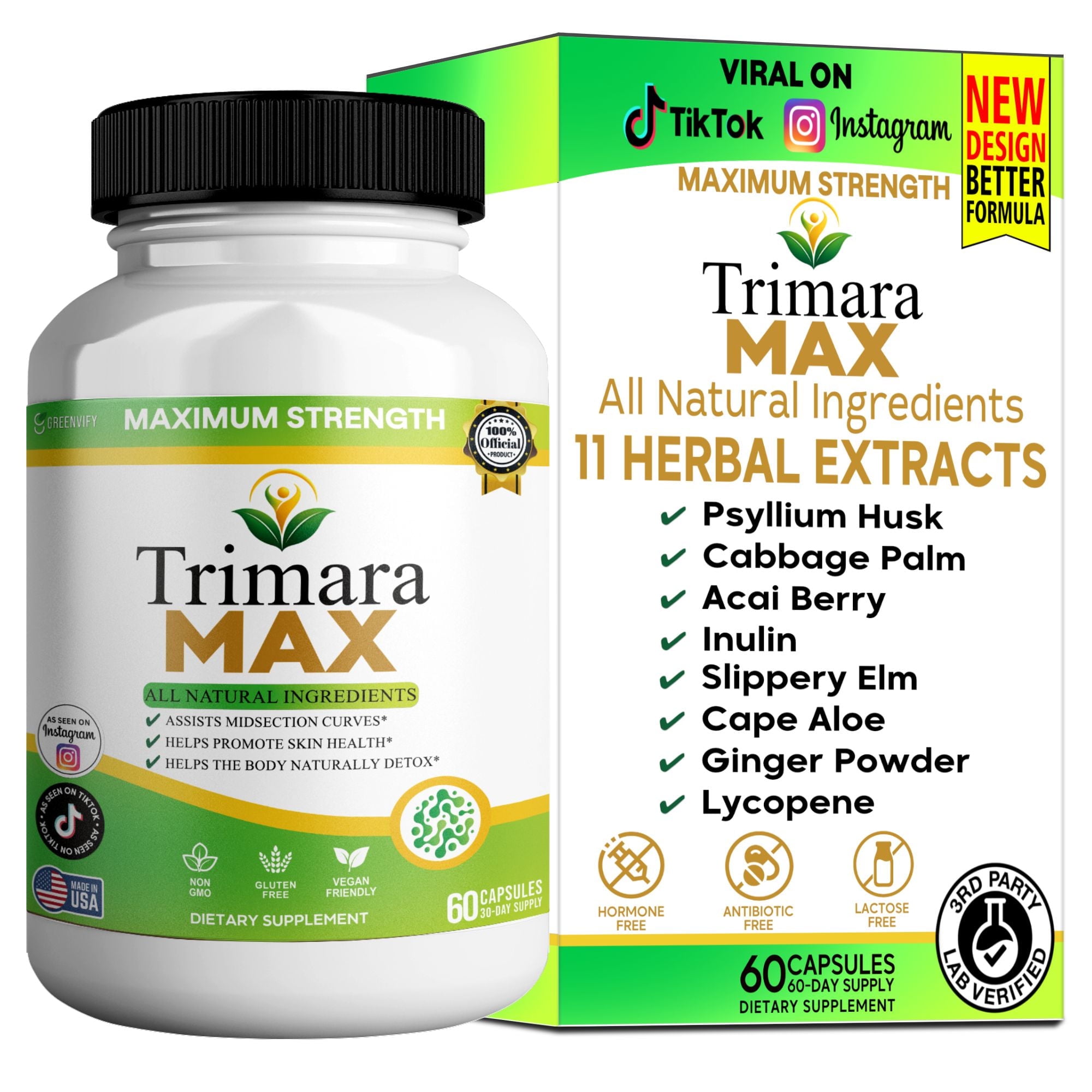 GreenVify Trimara Max – Advanced Metabolism & Weight Management Support ...