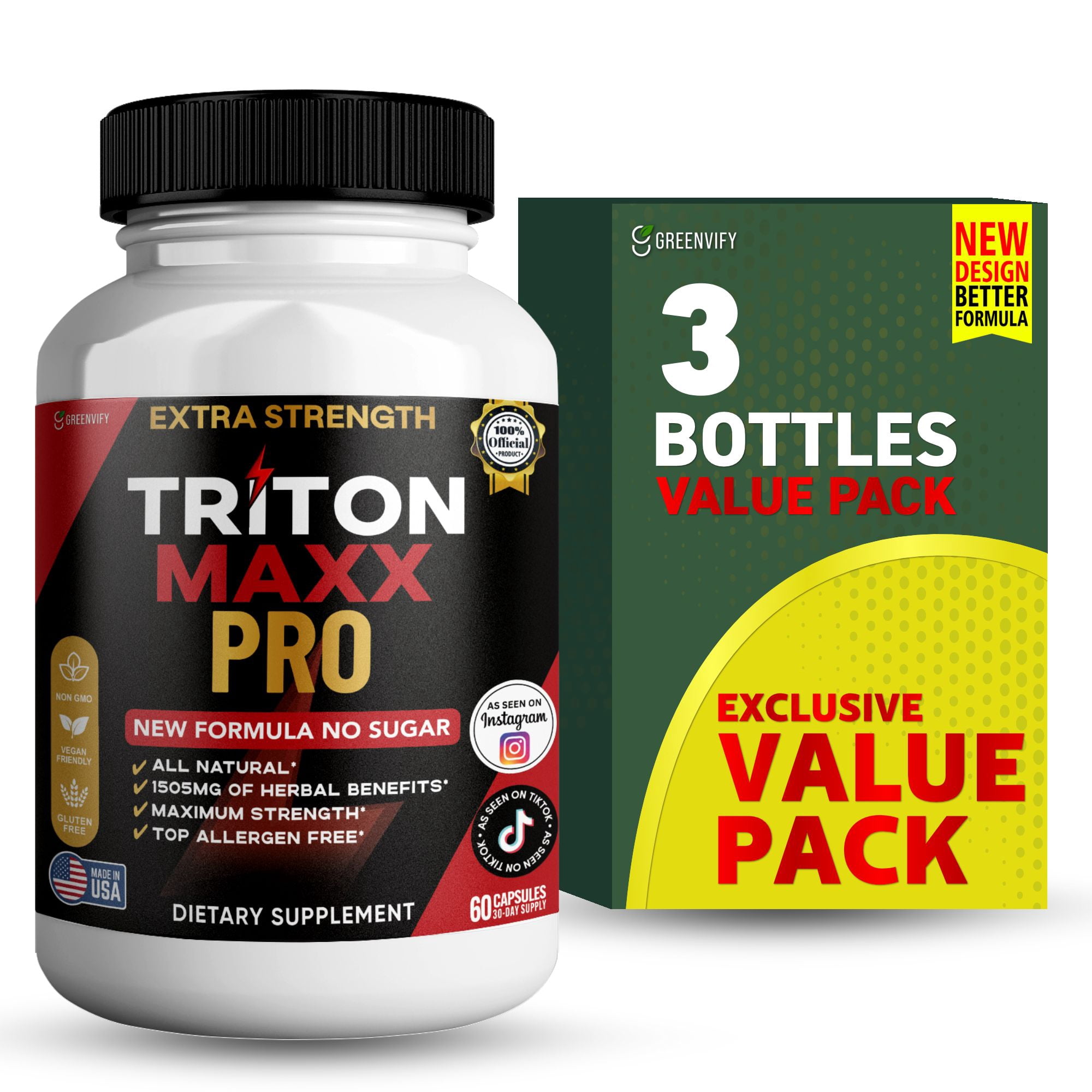 GreenVify Triton Maxx Pro – Men’s Lifestyle & Performance Support ...