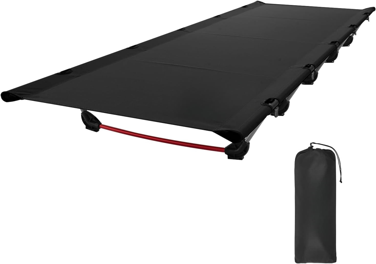 GreenWild Camping Cot, Ultralight Folding Backpacking Cot, 60-Second Easy Set-Up, Supports ...