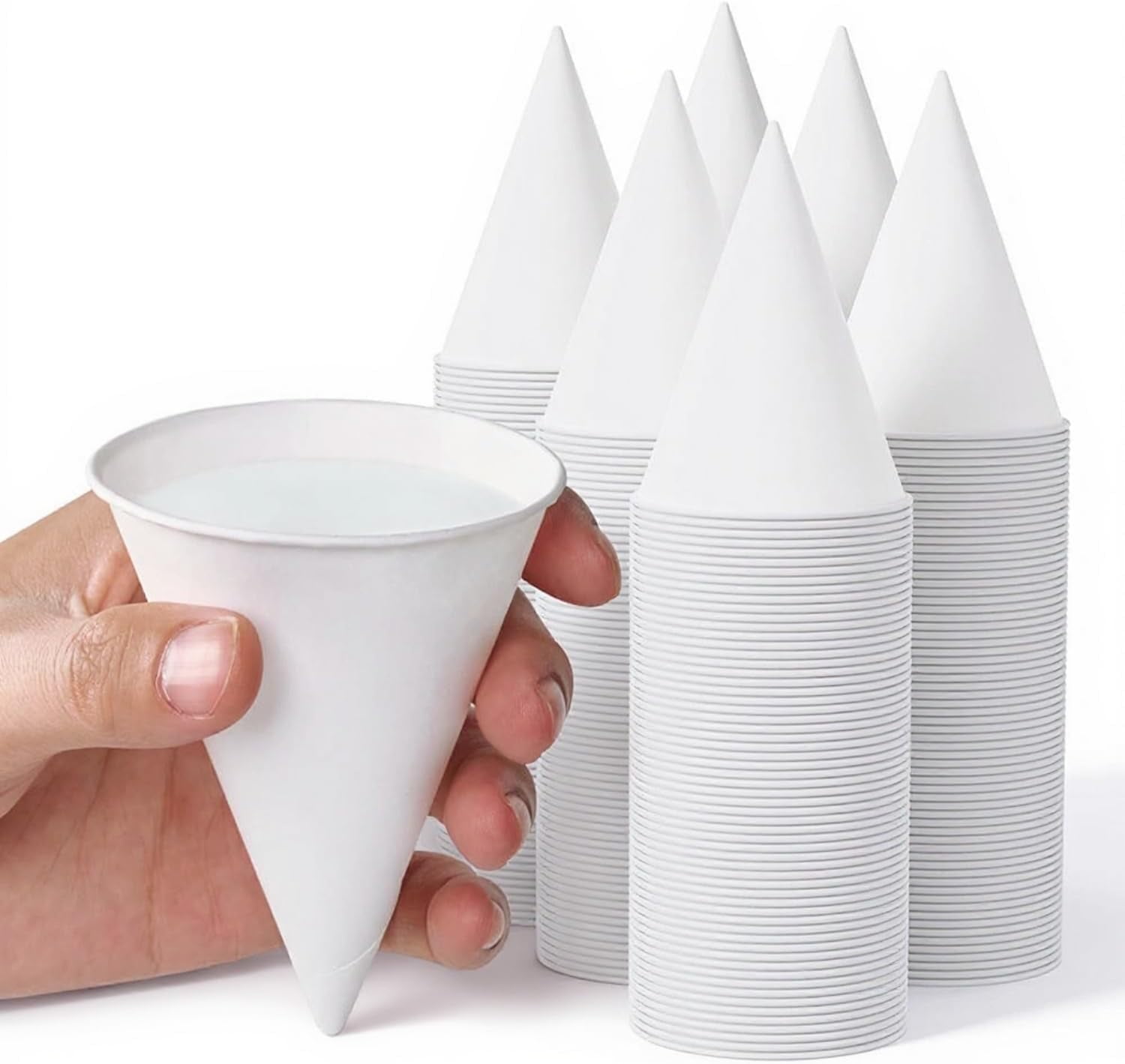 GreenWipe Cone Water Cups 4 oz (118 mL) Pack of 800– Disposable Cups ...