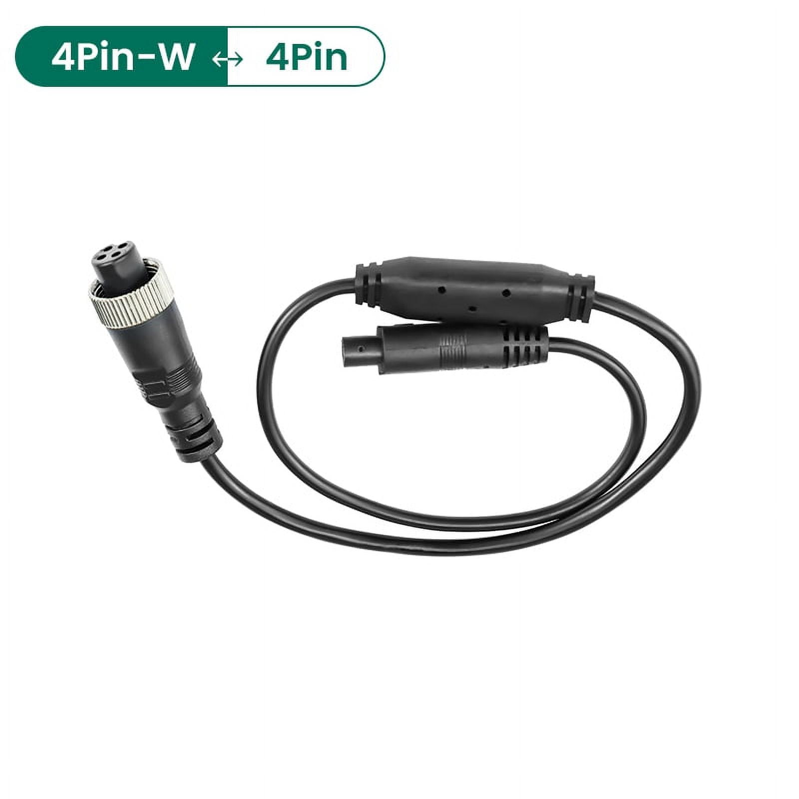 GreenYi 4Pin Aviation Head Male/Female to RCA AV/Female DC Multiple ...