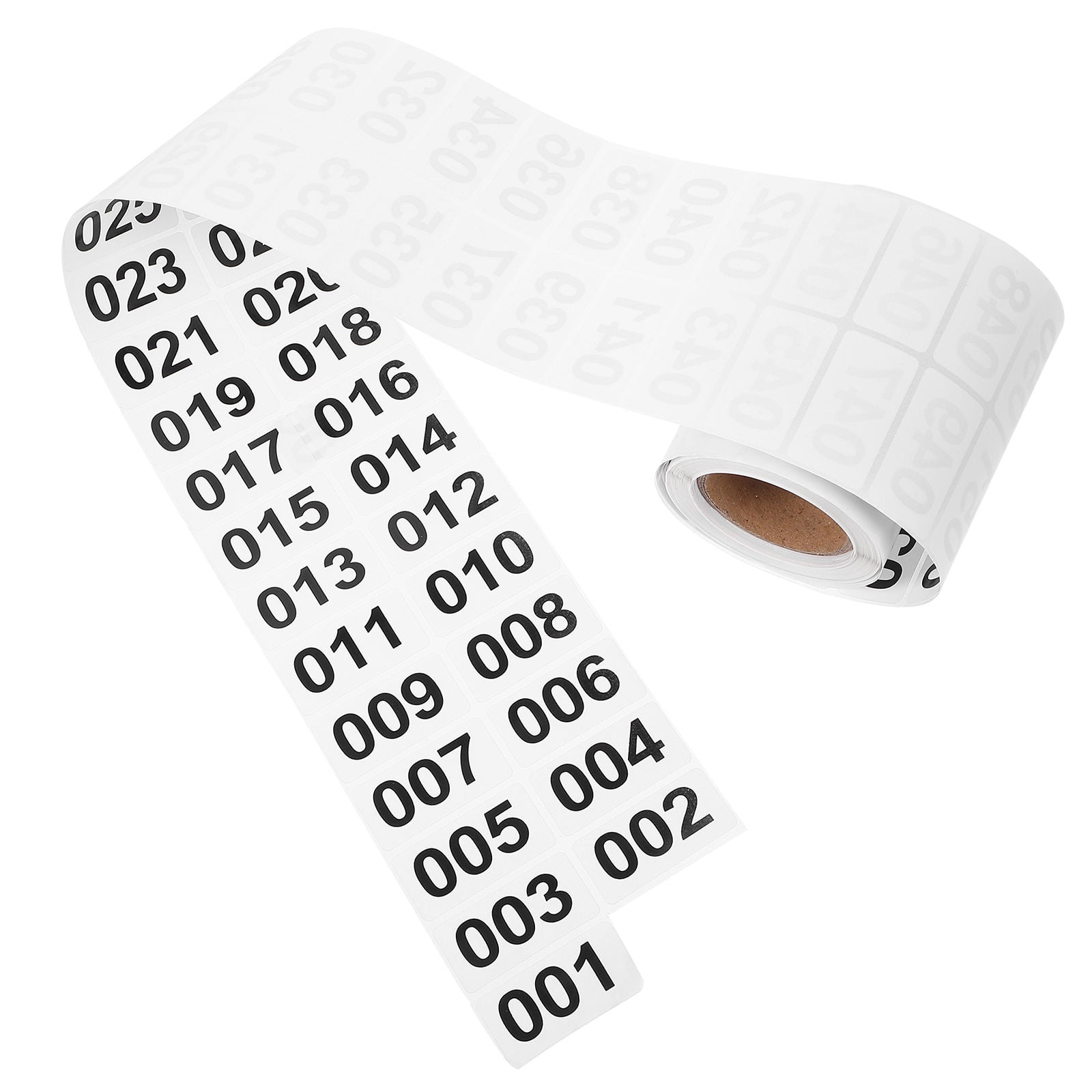 Greenadscape 1 Roll Number Stickers for Office Organization 8.50X6.20X6 ...