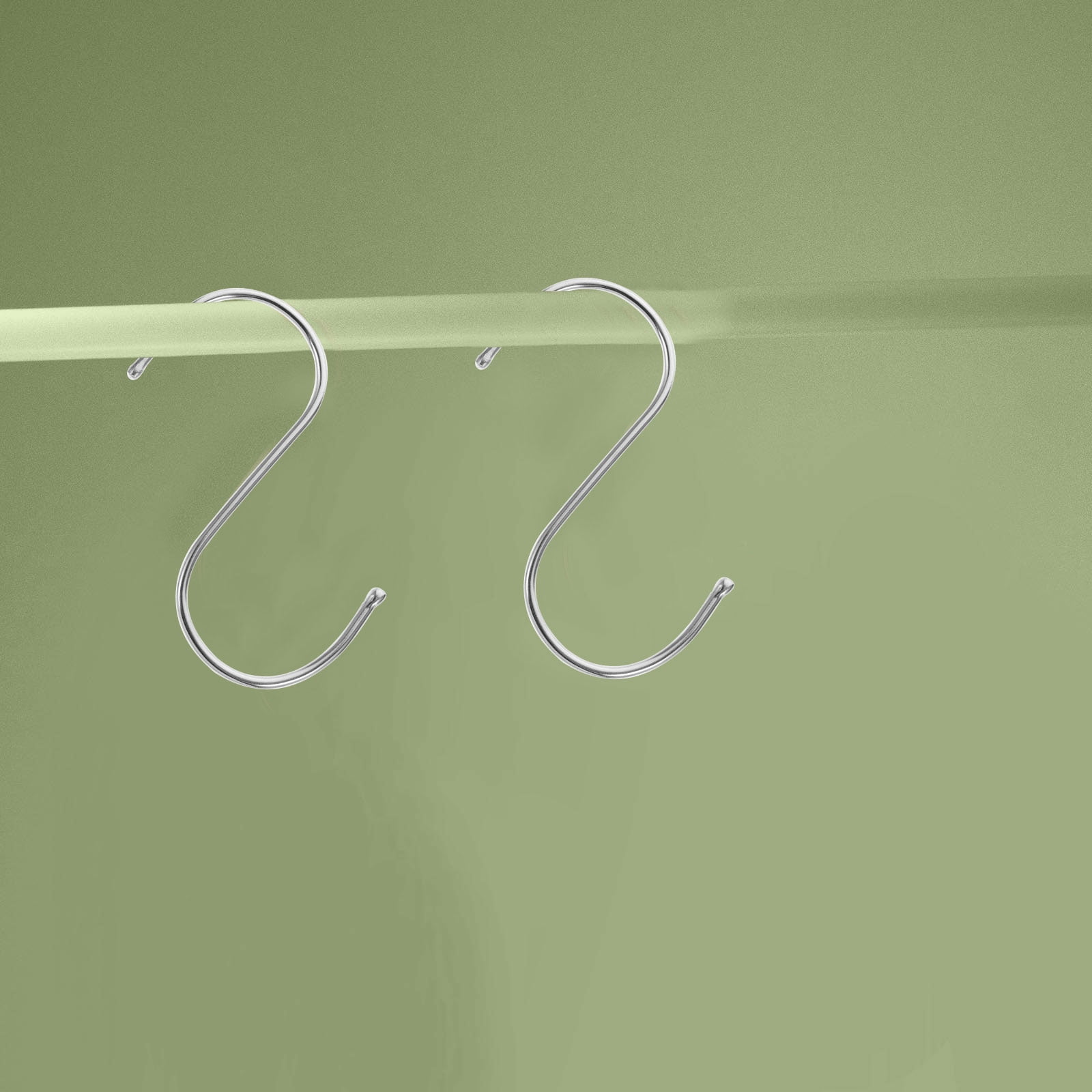 Greenadscape 12Pcs S Shape Hook Golden Rose Gold For Closet Hooks Bags ...