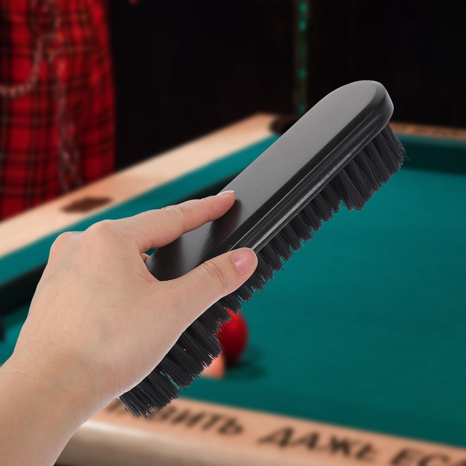 Greenadscape 1Pack Billiard Pool Brush Black for Surface Cleaning 8 ...