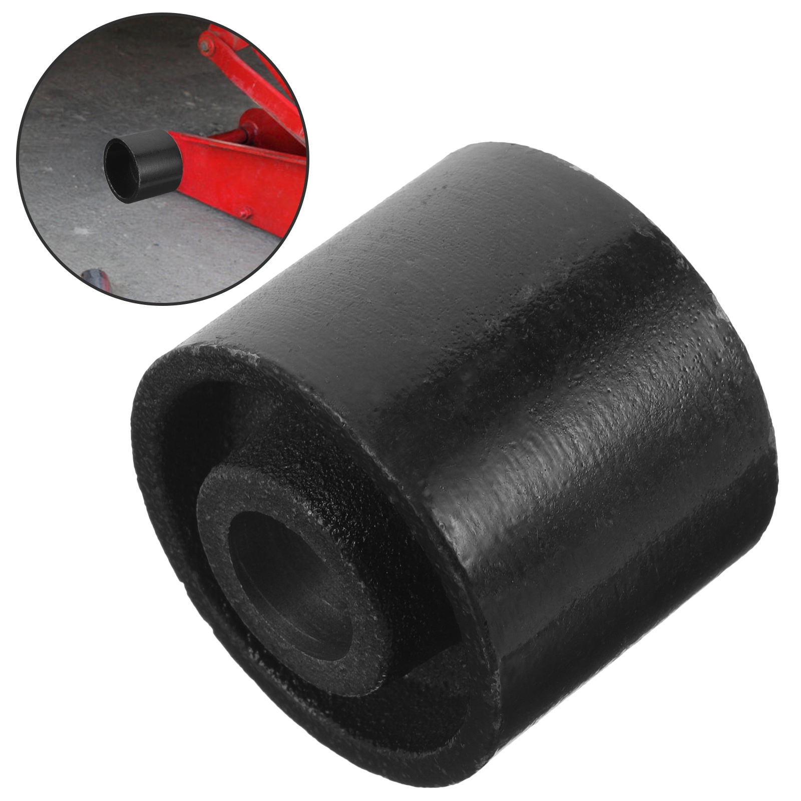 Greenadscape 1Pack Camper Jack Wheel Steel Black Round for Lifting ...