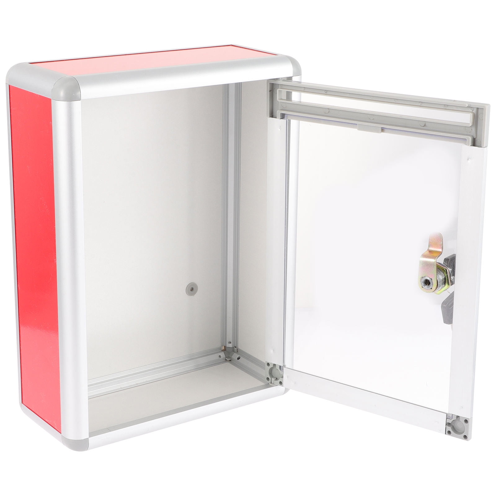 Greenadscape 1Pack Red Suggestion Box for Office Use with Wall Hanging ...