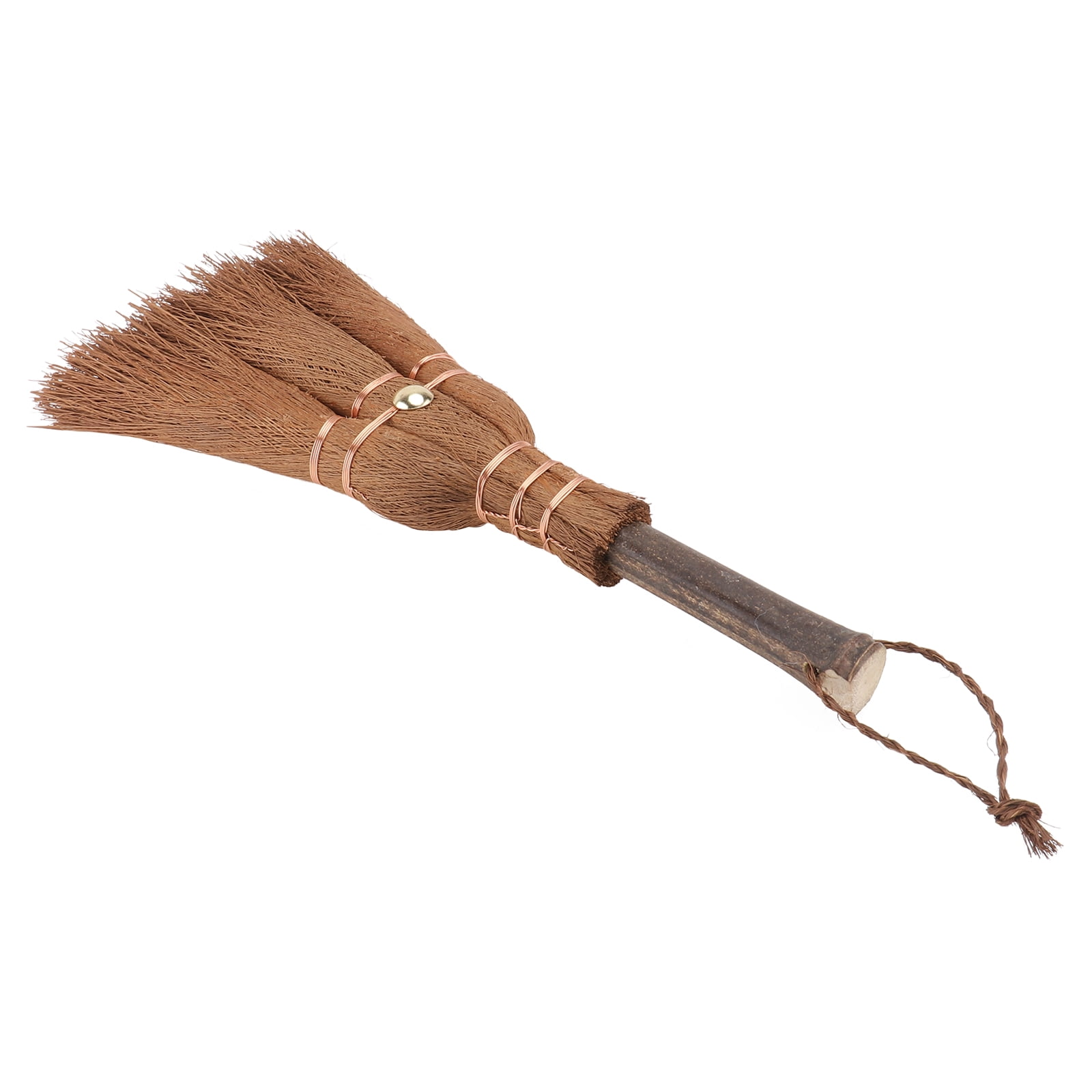 Greenadscape 1Pcs Mini Broomsticks Natural Palm Broom for Daily ...