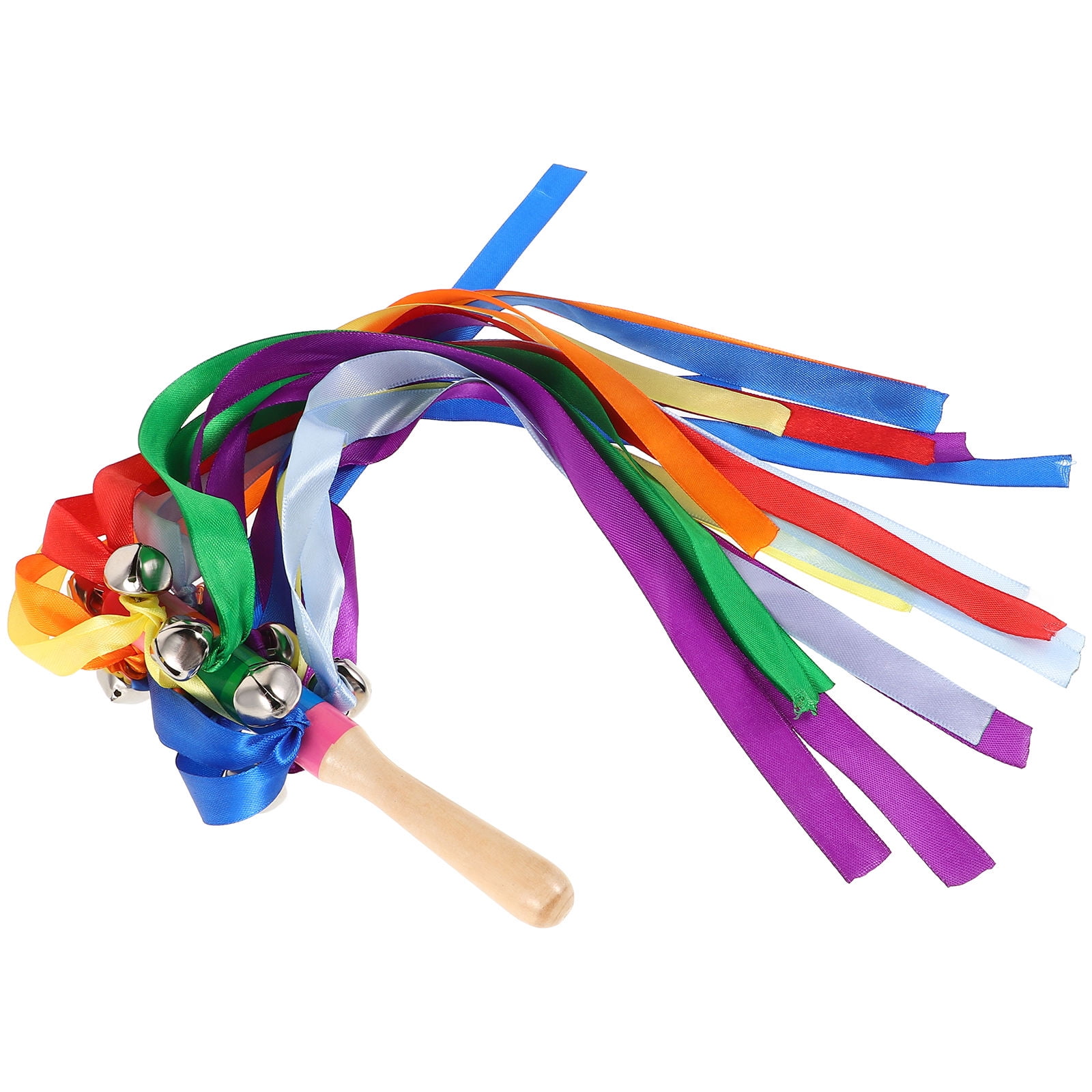 Greenadscape 1Pcs Rhythmic Gymnastics Ribbon Sticks with Bells for ...