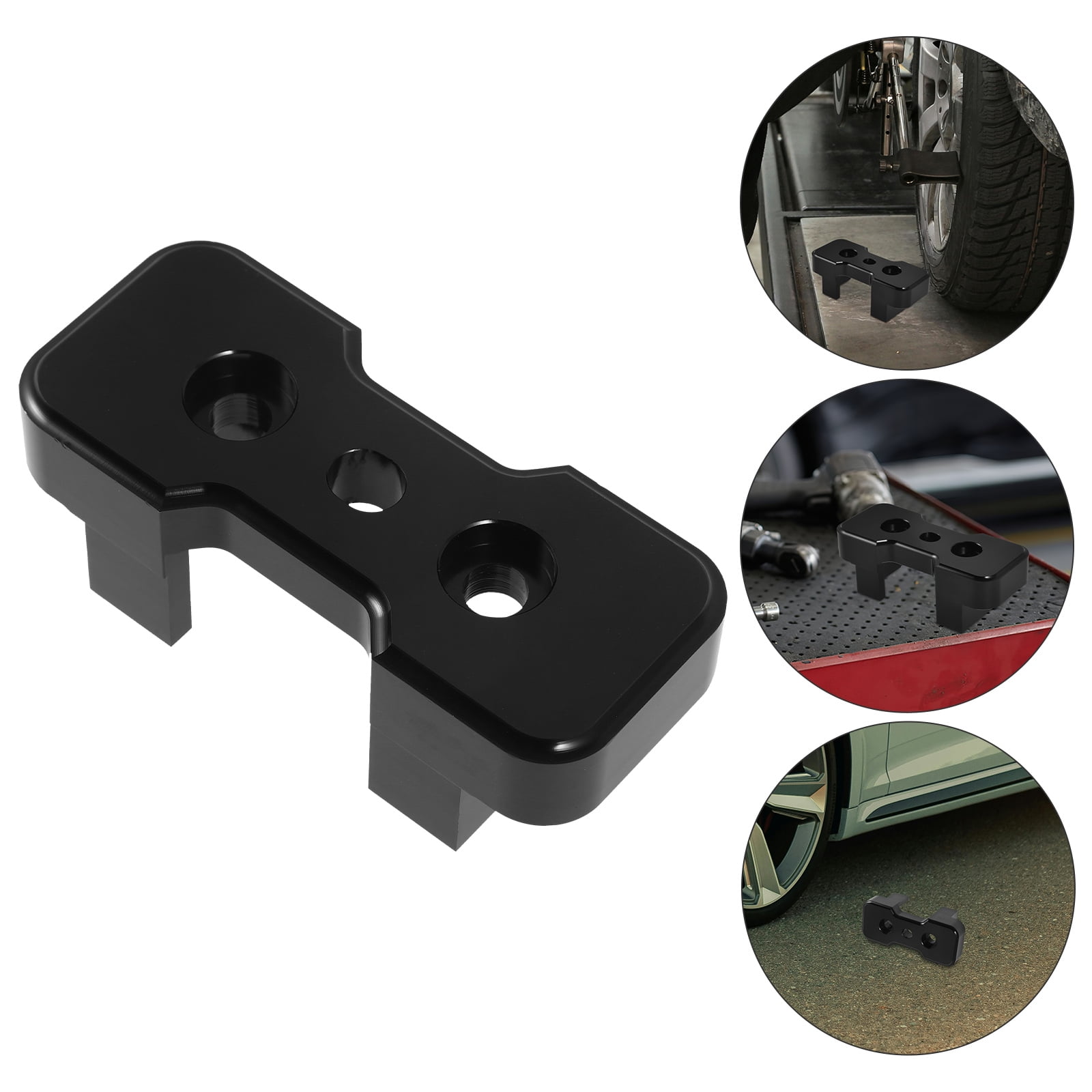 Greenadscape 1Set Automotive Transmission Mount Insert Black Aluminum ...