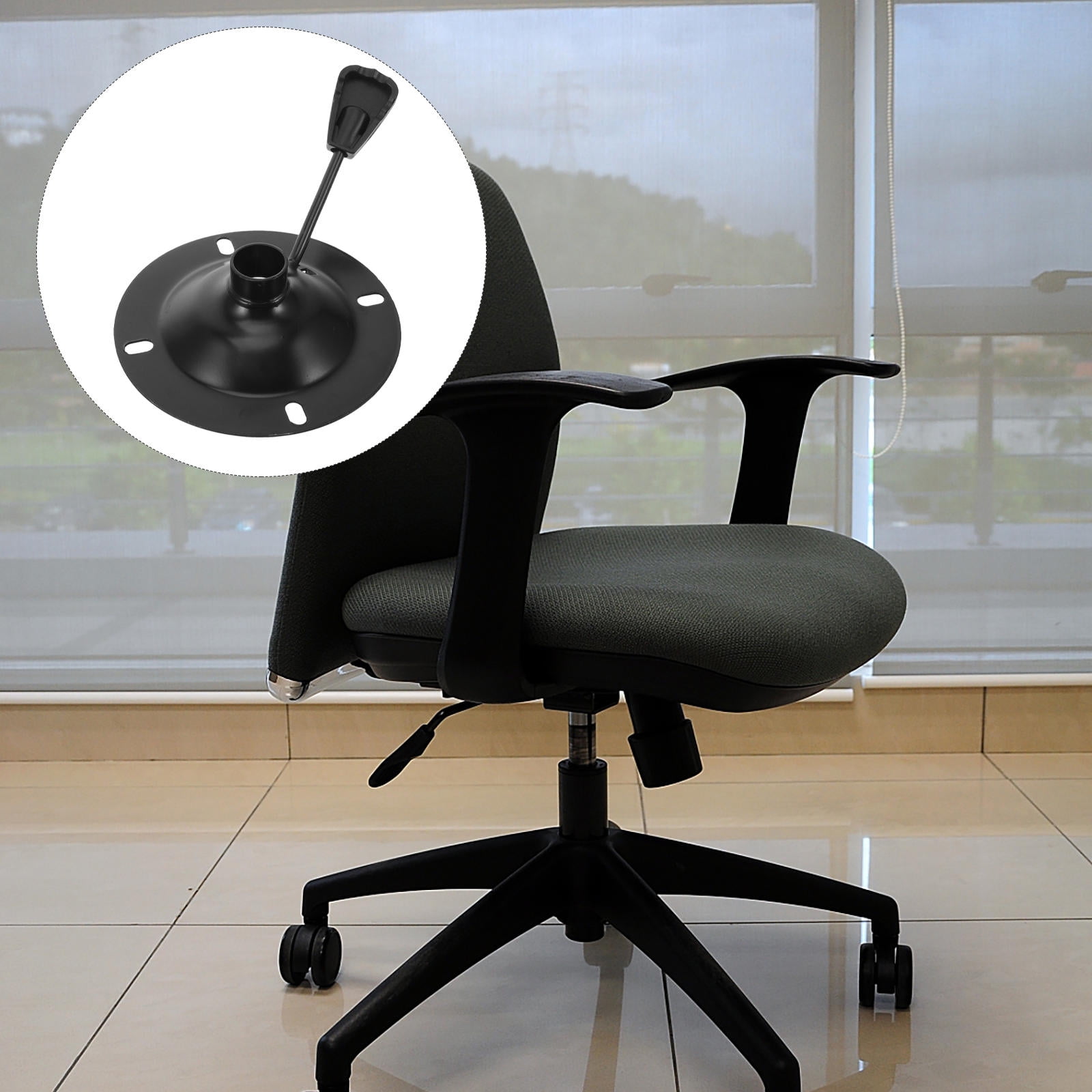 Greenadscape 2Set Iron Chair Base for Office Chair Tilt Mechanism ...