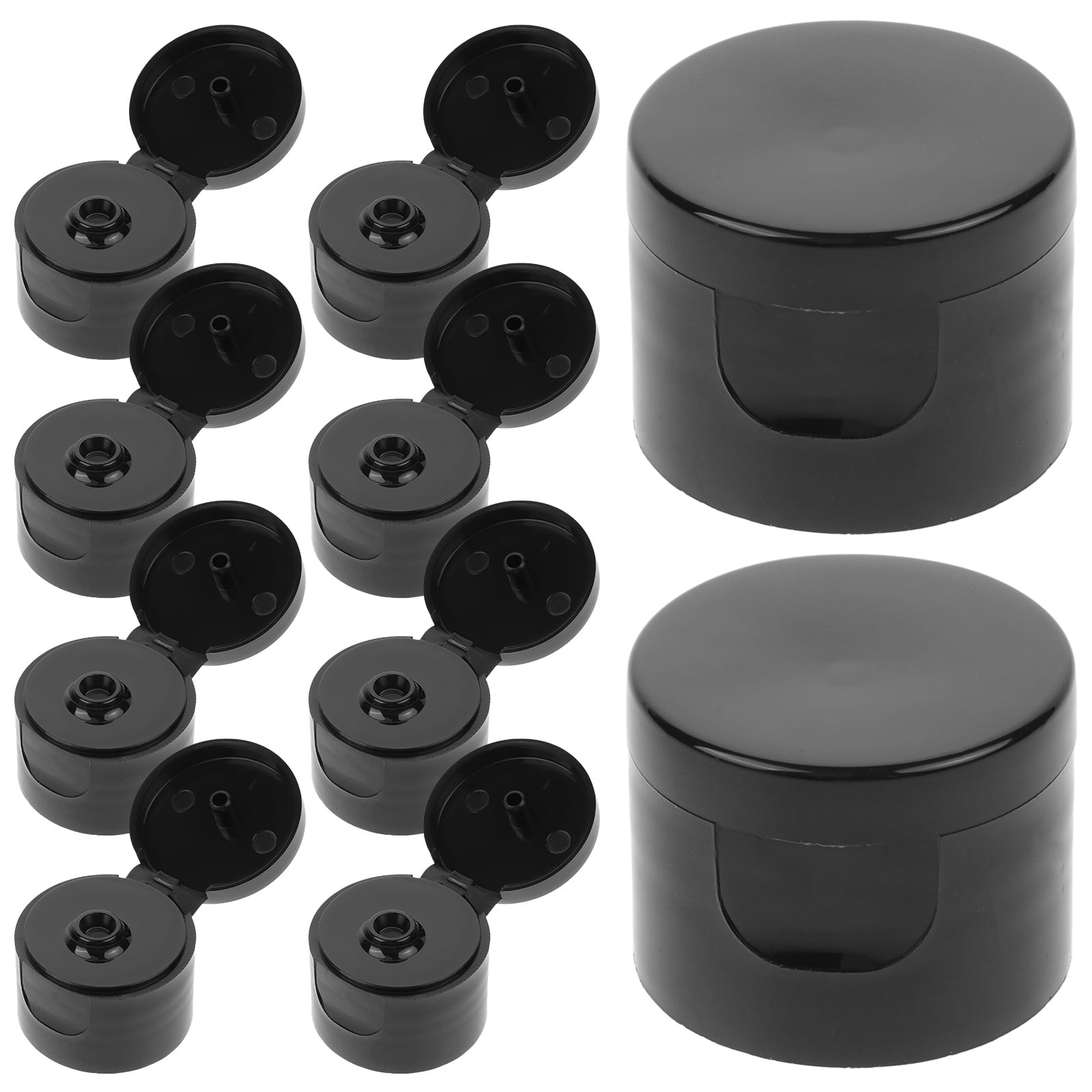 Greenadscape 50Pack Lotion Bottle Cap Plastic Cover for Leak Prevention ...