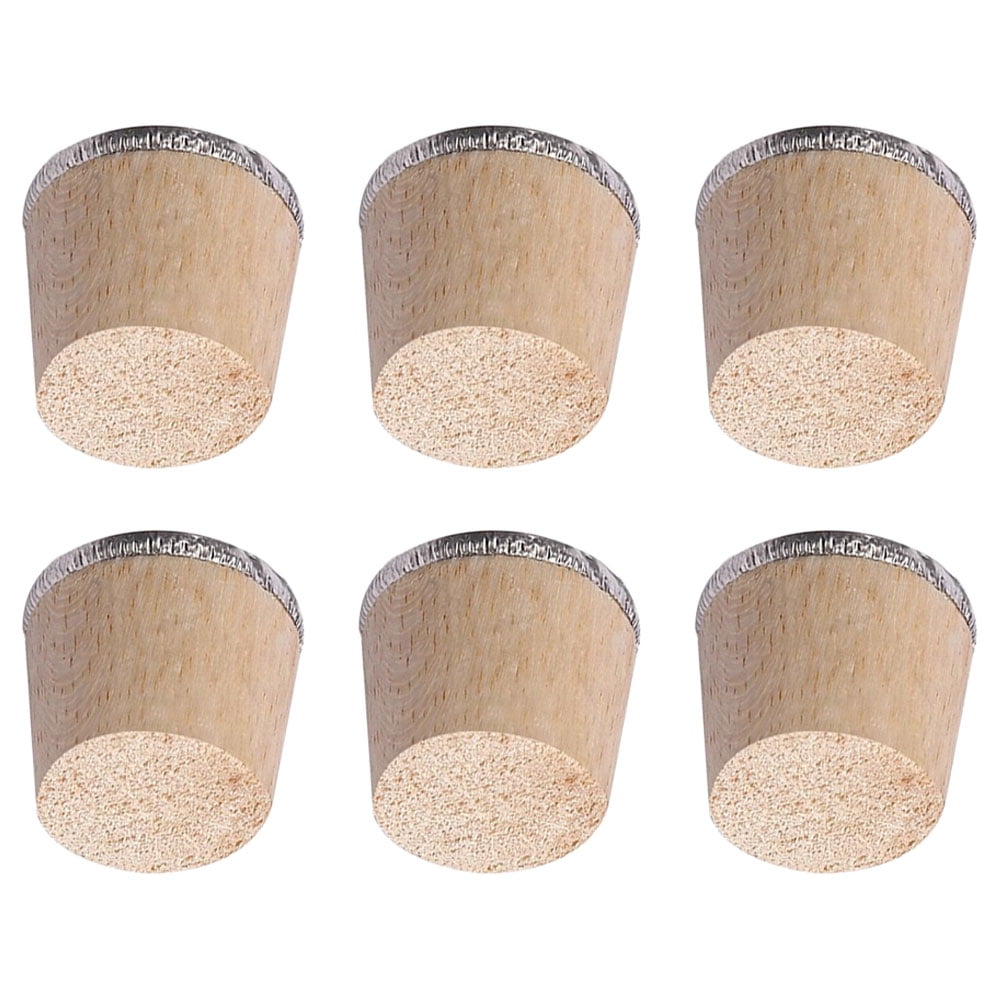 Greenadscape 6Pcs Wooden Jug Stopper Simple Shape Compact Design for ...