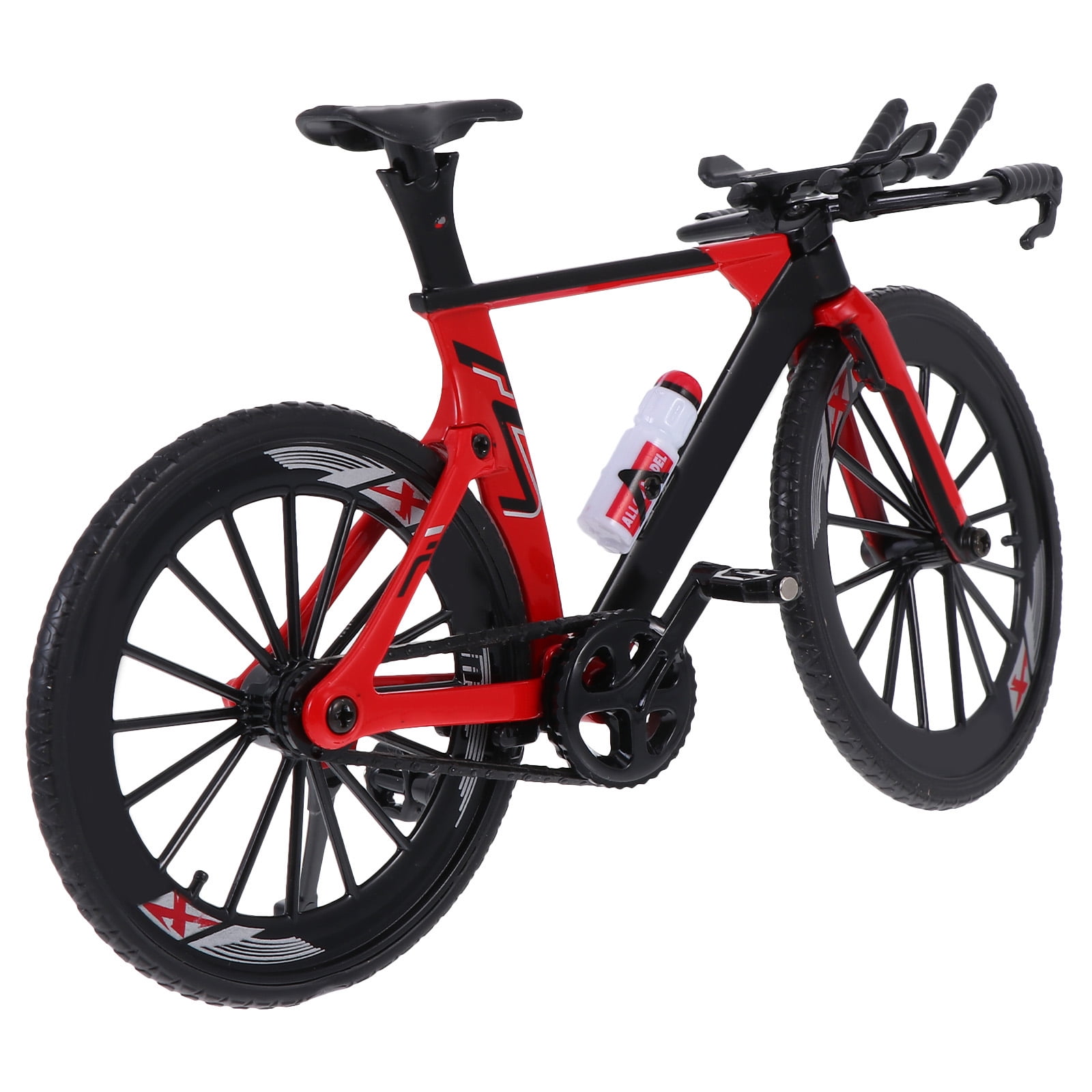 Greenadscape Bike Model Miniature Toy Road Bike Models 1Set Alloy Black ...