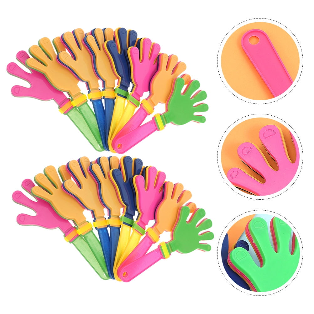 Greenadscape Compact Hand Clappers 20Pcs for Holiday Parties and ...