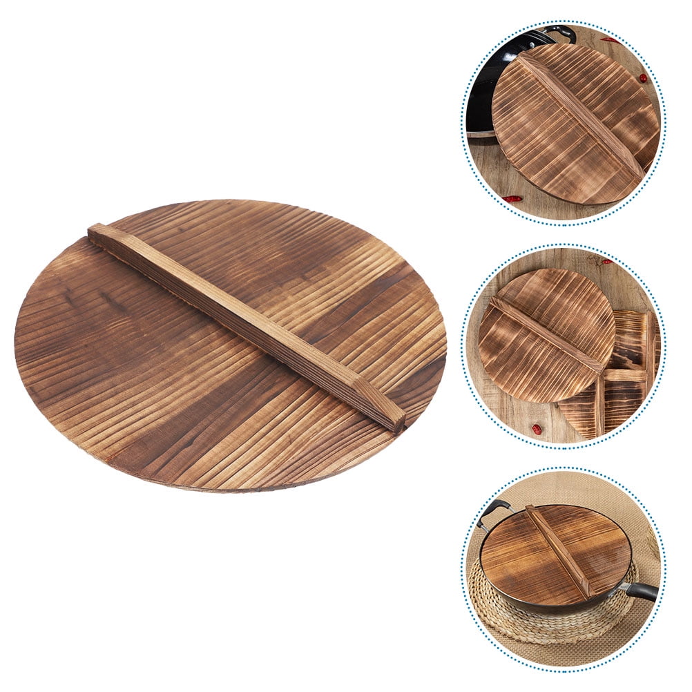 Greenadscape Cooking Lid Square Brown 24.00X24.00X0.63In Wood Anti ...