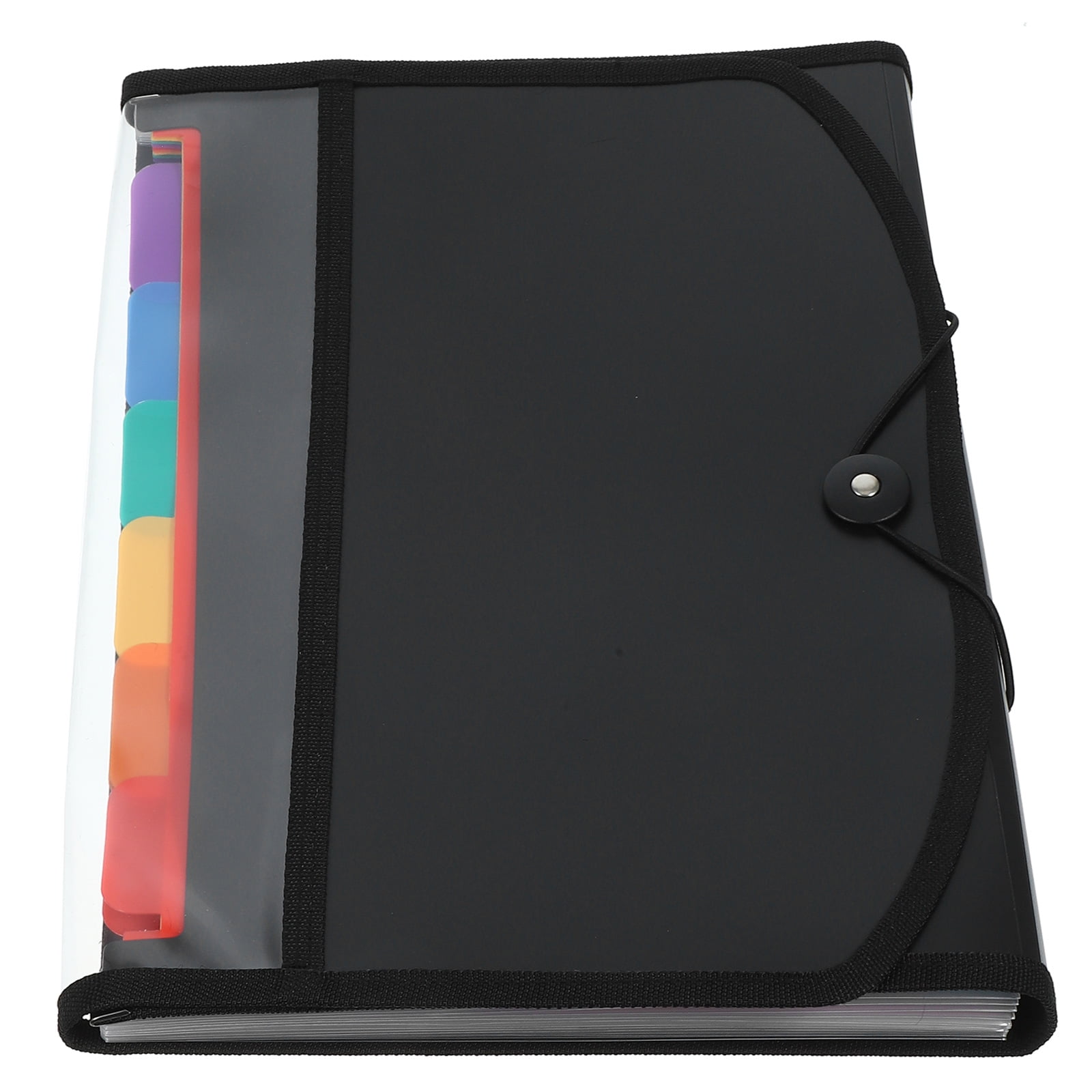 Greenadscape Office Folders Organizer Expanding Files Folder Black PVC ...